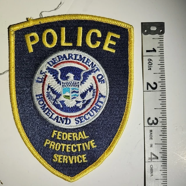 FEDERAL PROTECTIVE SERVICE Police Patch $3.99 - PicClick