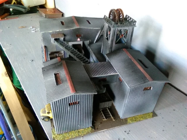 OO GAUGE Coal Mine Building £39.00 - PicClick UK