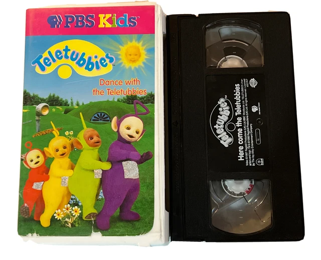 TELETUBBIES DANCE WITH The Teletubbies VHS Video Tape VCR 1998 PBS Kids ...