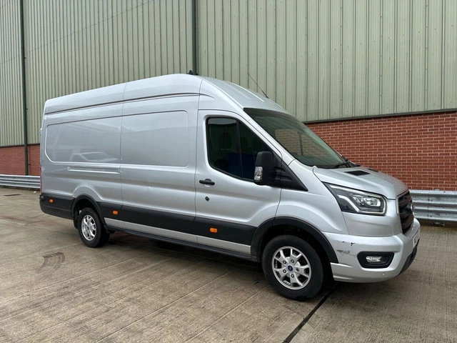 FORD TRANSIT 350 Limited Blue MHEV Jumbo XLWB 2021 21 Plate £20,398.80 ...