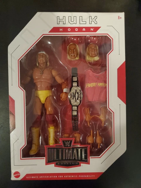 MATTEL WWE ULTIMATE Edition HULK HOGAN Mint In Box Brand New Sealed ...