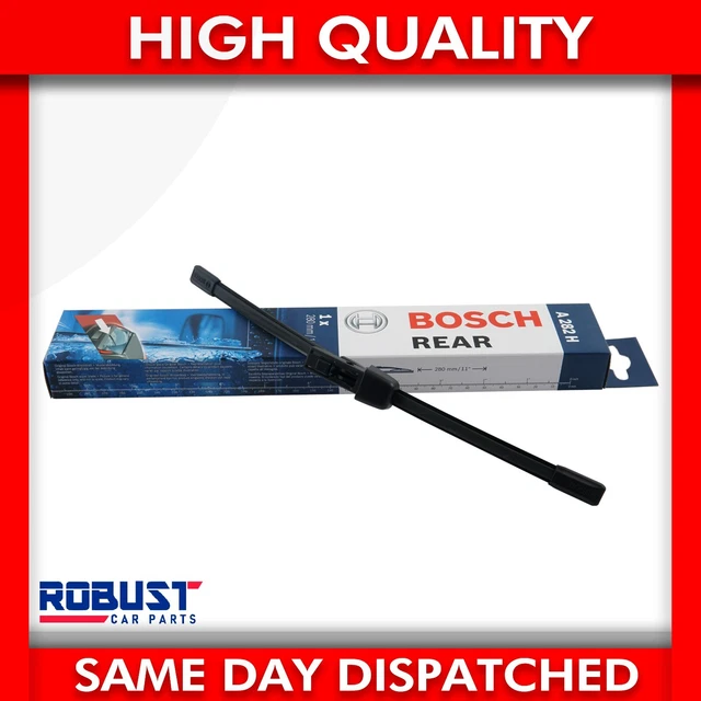 BOSCH A282H REAR Screen Wiper Blade For Audi A1 Seat Ateca Skoda Fabia ...