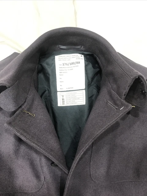 BRITISH MILITARY OVERCOAT, MAN'S Greatcoat,Household Division, Other ...