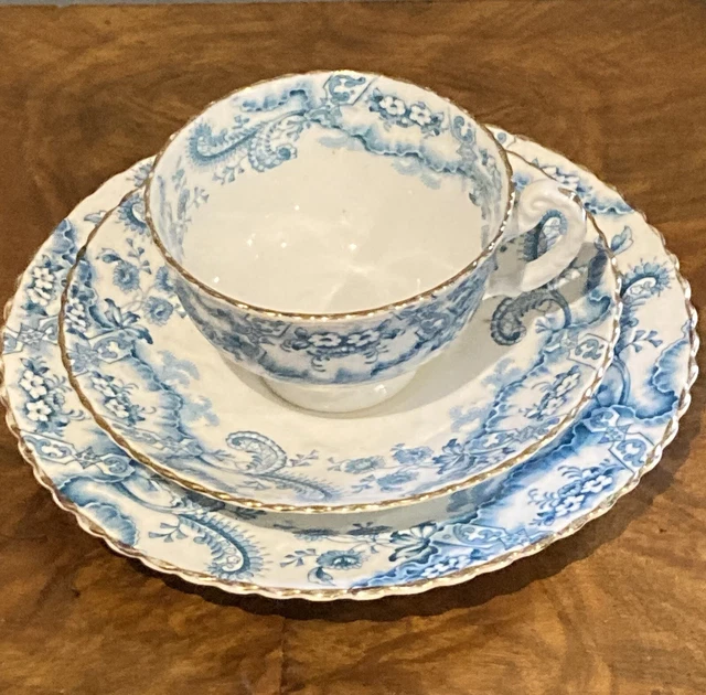 ANTIQUE SAMUEL RADFORD 14 Piece Bone China Tea Set c1894 £169.00 ...