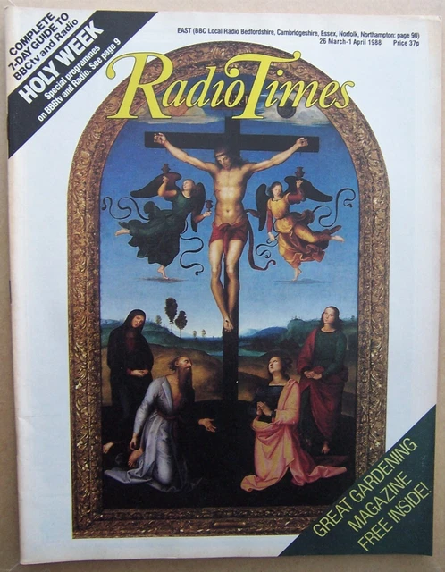 RADIO TIMES/1988/EASTER/ANT MCPARTLIN/FAYE Dunaway/Russell Harty/Dick ...