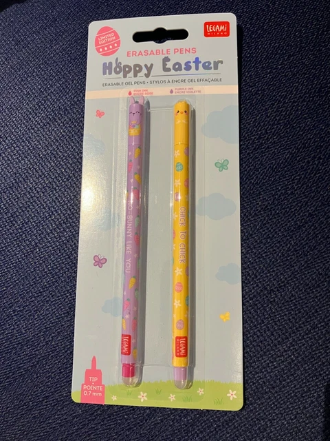 LEGAMI ERASABLE PEN 2025 limited edition HOPPY EASTER 2pen pk - Bunny ...