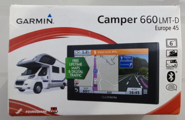 GPS CAMPING CAR Garmin Camper 660 LMT-D EUR 125,00 - PicClick FR