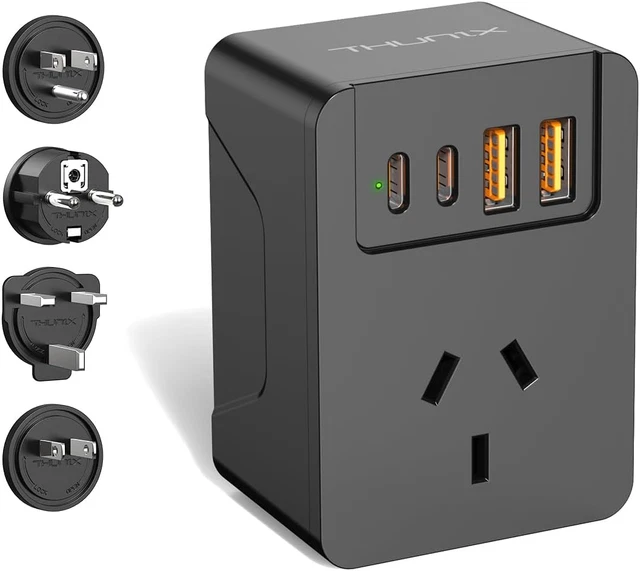 TRAVEL ADAPTER UNIVERSAL for Uk/Japan/Europe/Us, Travel Power Plug with ...