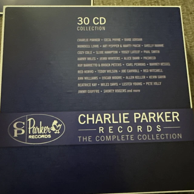 CHARLIE PARKER RECORDS: The Complete Collection of 30 CD’s - A VERY ...