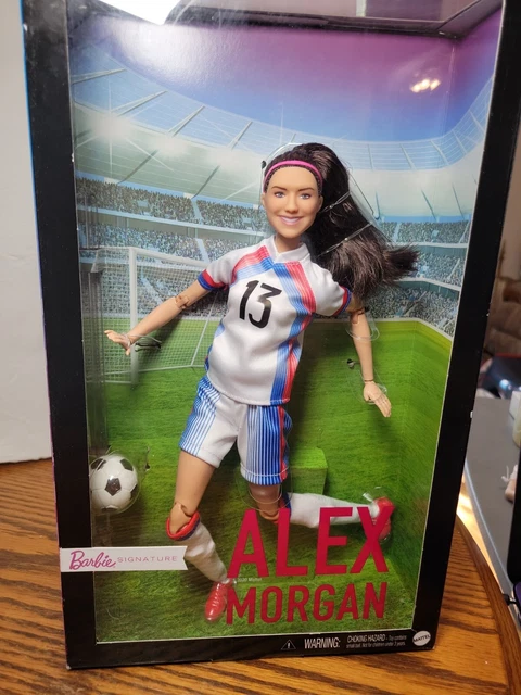 BARBIE SIGNATURE - Alex Morgan - Limited Edition Fully Posable Doll £17 ...