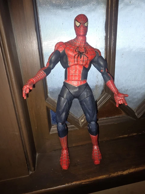 MARVEL LEGENDS SUPER Poseable 12-inch Spider-Man Movie Action Figure ...