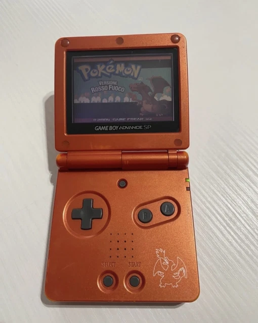 NINTENDO GAME BOY Advance SP Charizard Limited Edition Pokémon Center ...