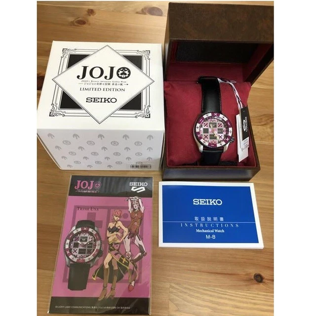 SEIKO5 SPORTS WATCH JoJo's Bizarre Adventure Golden Wind Collaboration ...