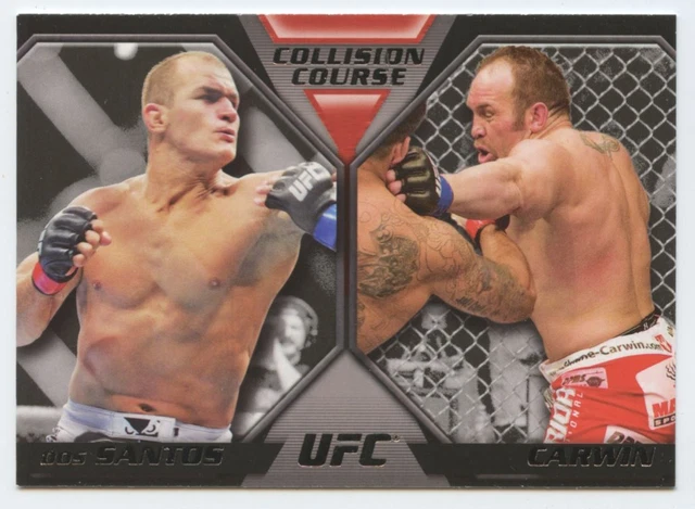 2011 UFC MOMENT of Truth Collision Course Duals #CC-DC Shane Carwin ...