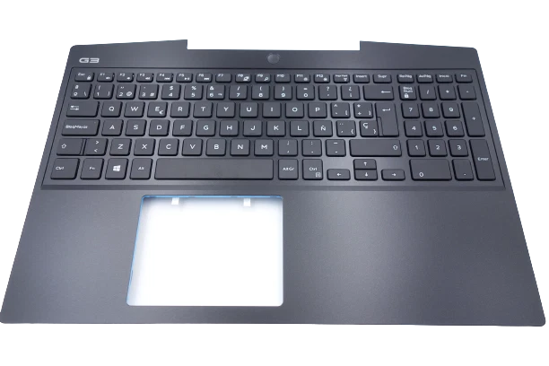NEW GENUINE PALMREST SPANISH Keyboard DELL G3 3590 | P0NG7 24DPD W2VM0 ...