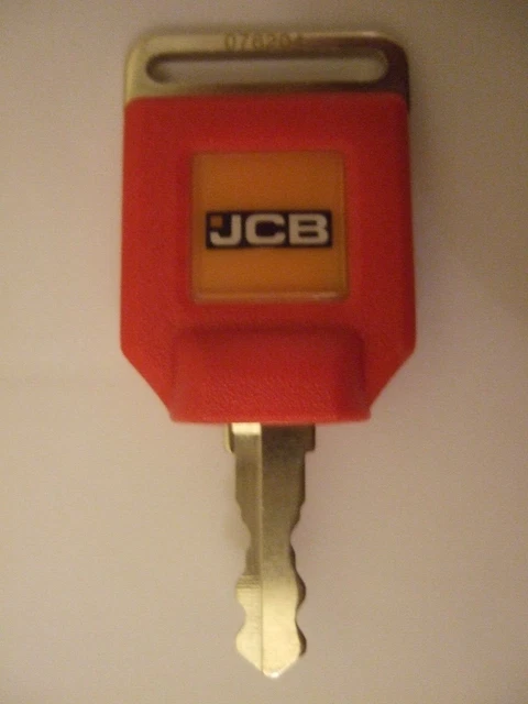 JCB IMMOBILISER MASTER Key (RED) With Transponder P/N 334/D2856 £24.99 ...