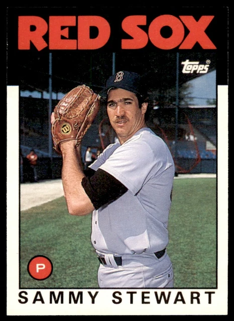 1986 TOPPS TRADED Sammy Stewart. Boston Red Sox #103T EUR 1,93 ...