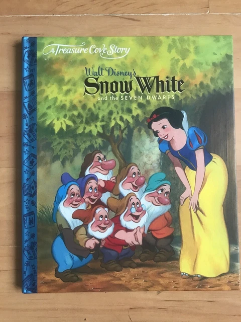 A TREASURE COVE story Walt Disney Snow White and the 7 dwarfs story ...