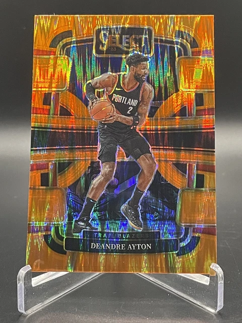 2023-24 PANINI SELECT Deandre Ayton Concourse *Orange Flash Prizm* No ...