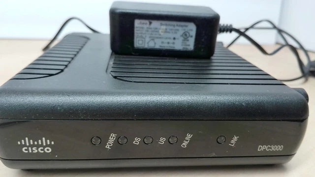 CISCO DPC3000 DOCSIS 3.0 modem via cavo EUR 11,30 - PicClick IT