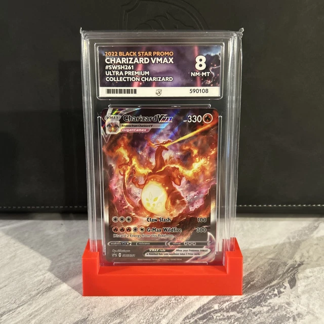POKÉMON TCG CHARIZARD VMAX SWSH261 Ultra Premium Collection Ace 8 NM-MT ...