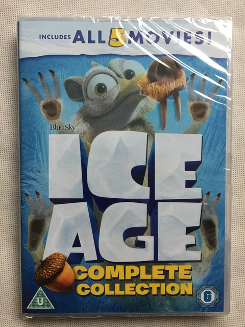 Ice Age Complete Collection 5 Movies Dvd Uk Factory Sealed £1199 Picclick Uk