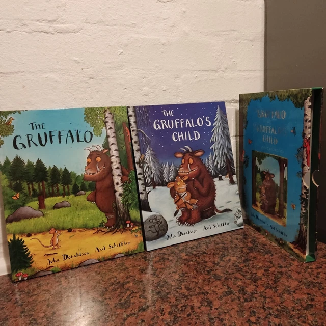 THE GRUFFALO AND the Gruffalo's Child Julia Donaldson 2 hardback books ...