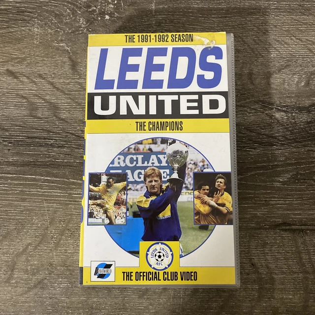 VINTAGE LEEDS UNITED AFC (VHS, 1992) The Champions 1991 1992 Season ...