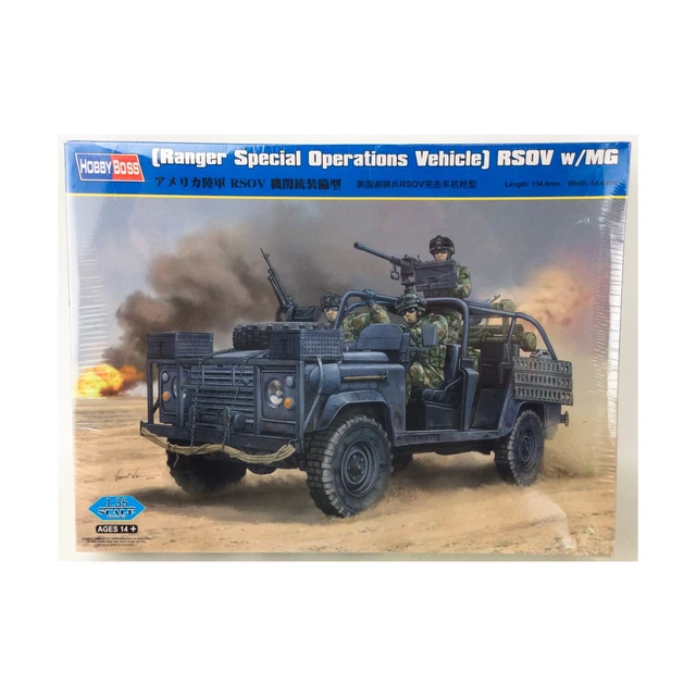HOBBY BOSS MODEL Kit Ranger Special Operations Vehicle w/MG SW (VG/New ...