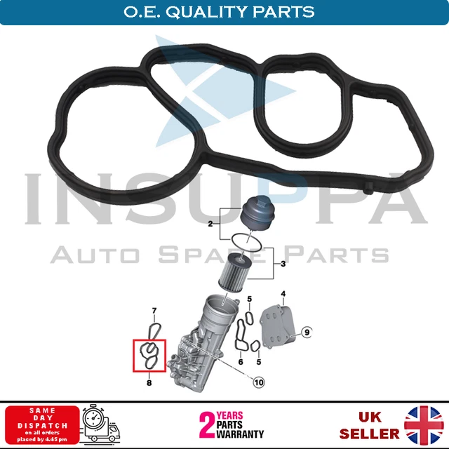FILTRE À HUILE joint d'étanchéité de boîtier pour BMW F20 F21 F30 F31 1 ...