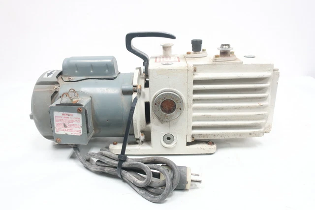 LEYBOLD D4A TRIVAC Bomba de Vacío 1/3hp 115/200-230v-ac EUR 586,51 ...