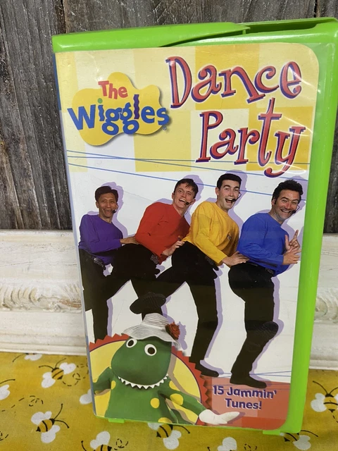 THE WIGGLES: DANCE Party Vhs Video Movie, Original Cast, 15 Songs, Greg ...