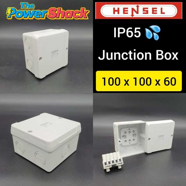 IP66 WEATHERPROOF CABLE Junction Box - Plastic Enclosure - Hensel DM ...