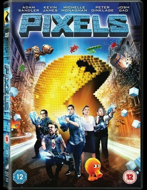 PIXELS DVD ADAM Sandler Kevin James Michelle Monaghan EUR 25,27 ...