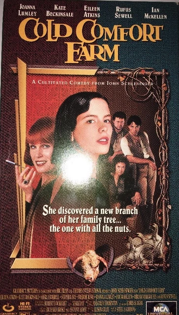 COLD COMFORT FARM VHS Kate Beckinsale-TESTED-RARE VINTAGE COLLECTIBLE ...