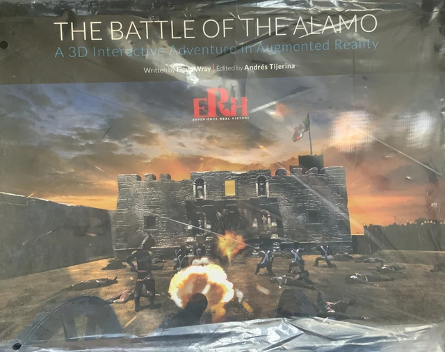 THE BATTLE OF The Alamo Book And Card Set with 3D Augmented Reality £52 ...