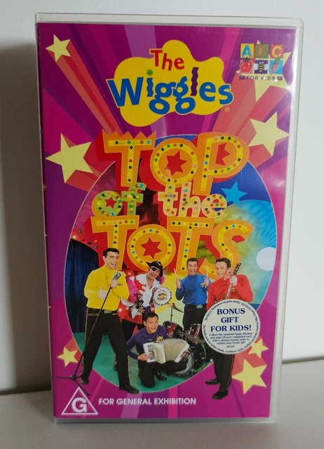 THE WIGGLES VHS TOP OF THE TOTS Video ABC 2004 The Original Wiggles ...