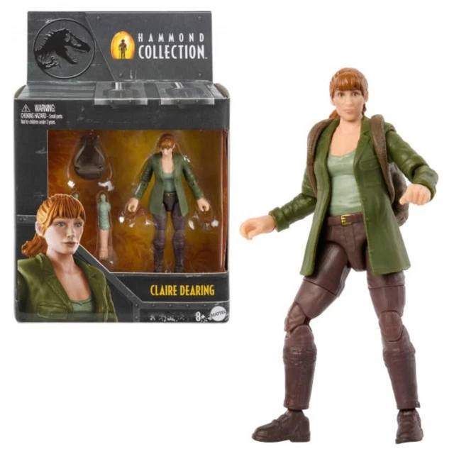 MATTEL JURASSIC WORLD Hammond Collection Action Figure Claire Dearing ...