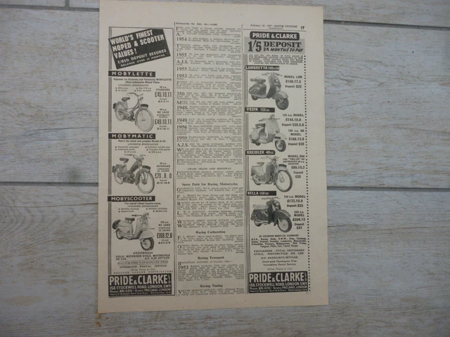 MOBYMATIC & MOBYLETTE mopeds technical & historical literature- now 4 ...