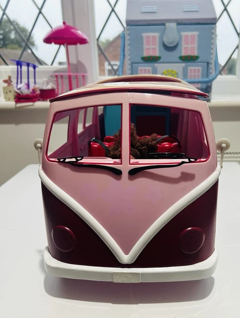 STEFFI LOVE DOLL Camper Van With Lots Of Extras £7.50 - PicClick UK