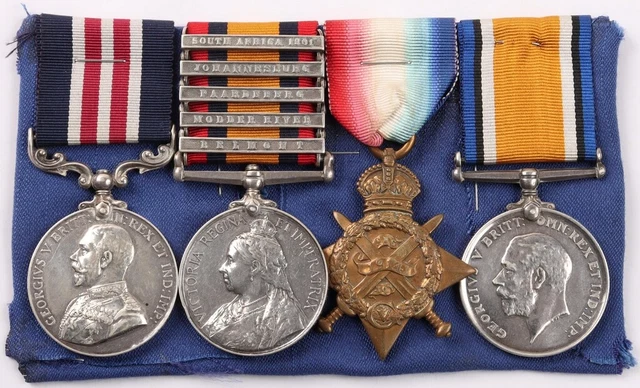 GREAT BRITAIN 1914-18 Military Medal, QSA group of 4. EUR 646,35 - PicClick DE