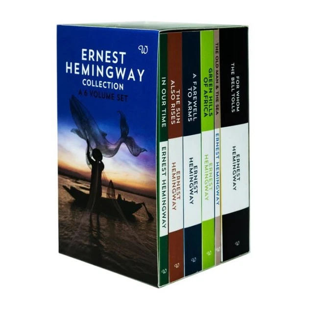 ERNEST HEMINGWAY 6 Books Collection Box Set - Non Fiction - Paperback ...