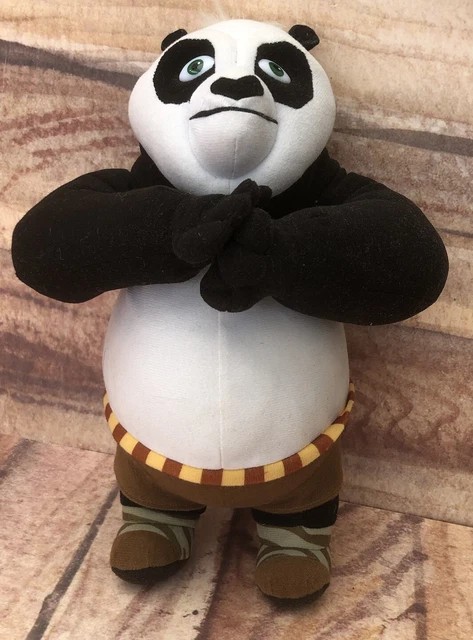 DREAMWORKS KUNG FU Panda 30cm Po Mediation Pose Plush Soft Cuddly Toy ...