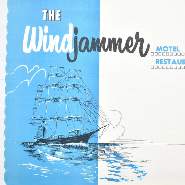 1960S THE WINDJAMMER Motel Restaurant 4070 Highway #3 Chester Nova ...