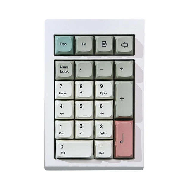 ALLOY PAD WIRELESS Mechanical Keyboard CNC Keypad Three Mode Gaming ...