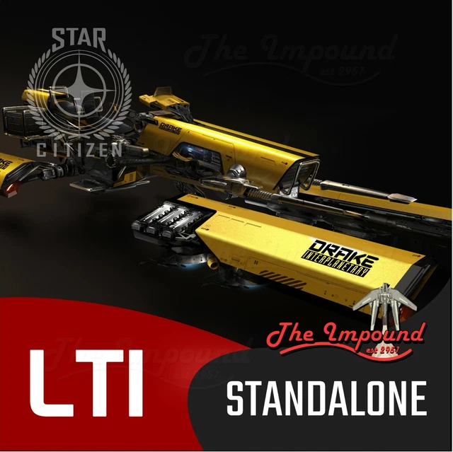 STAR CITIZEN - Drake Dragonfly Yellow - LTI (Original Concept) £108.30 ...