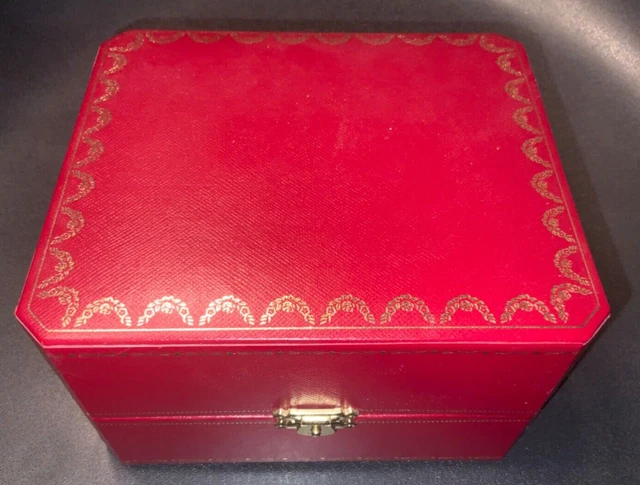 BOÎTE COFFRET ÉCRIN Cartier Montre Cartier Cowa0043 EUR 49,99 - PicClick FR