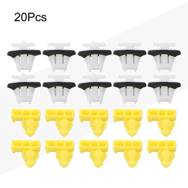 NEW PRACTOCAL FIXING Clips Replacement Replaces 20PCS Moulding Plastic ...