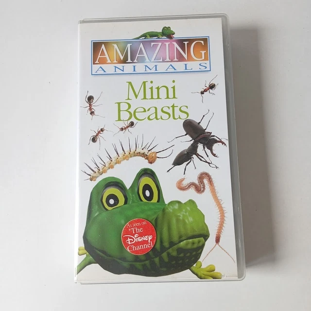 AMAZING ANIMALS - Mini Beasts On VHS Video Cassette Tape £12.95 ...