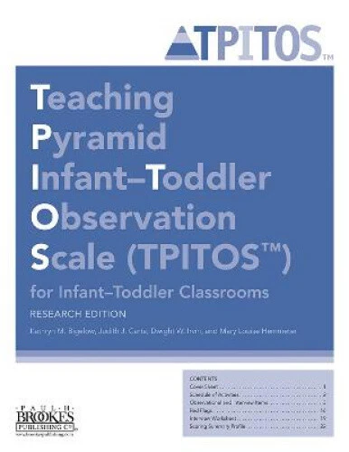 TEACHING PYRAMID INFANT-TODDLER Observation Scale (Tpitos(tm)) for EUR ...